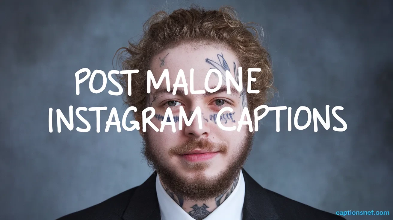 400+ Post Malone Instagram Captions 2026 - Captions Net